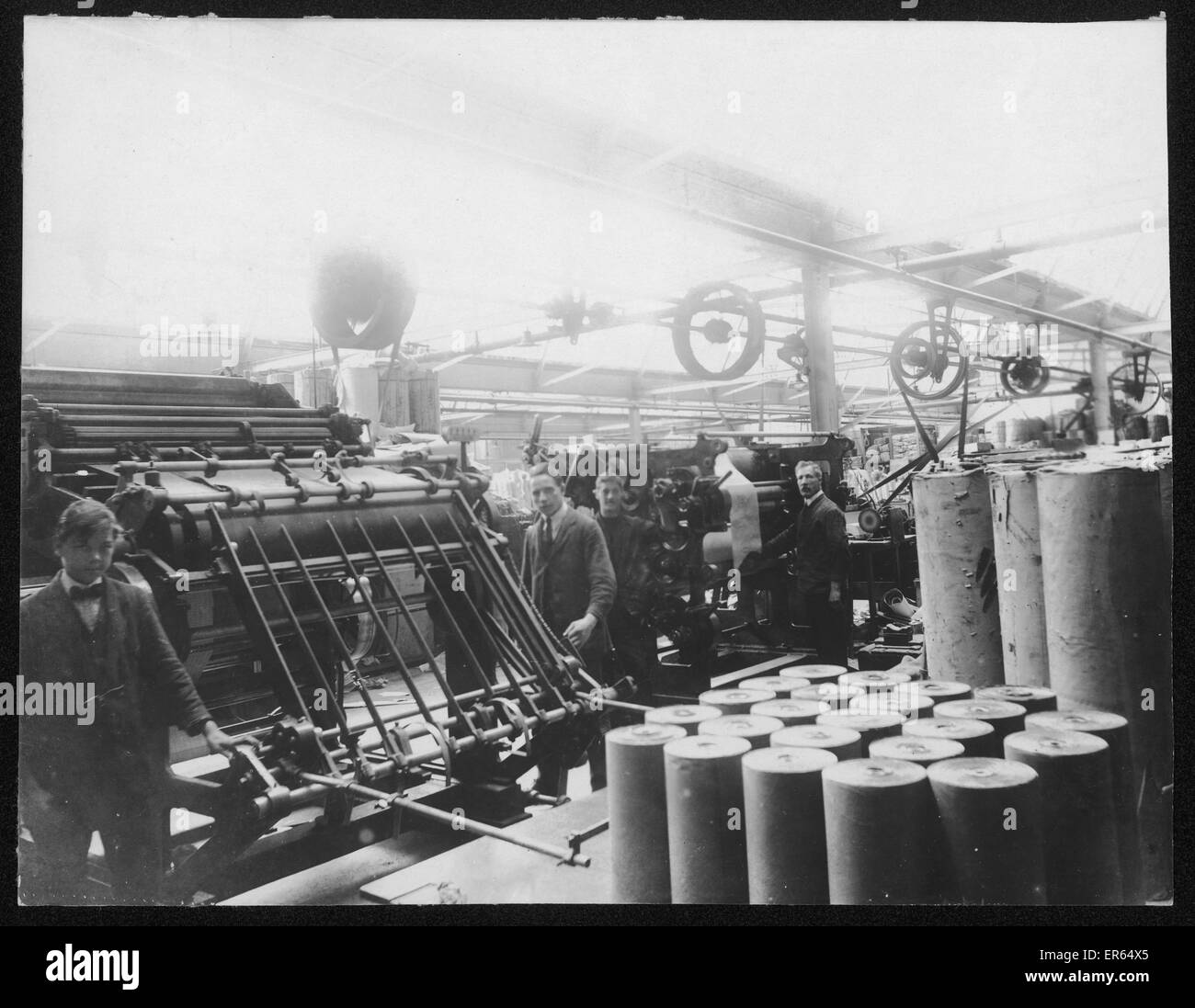 FACTORY INTERIOR 1915 Stock Photo - Alamy