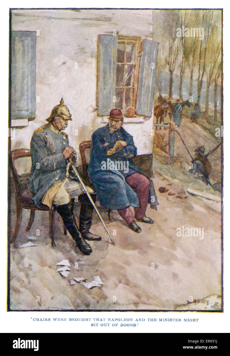 Bismarck and napoleon iii hi-res stock photography and images - Alamy