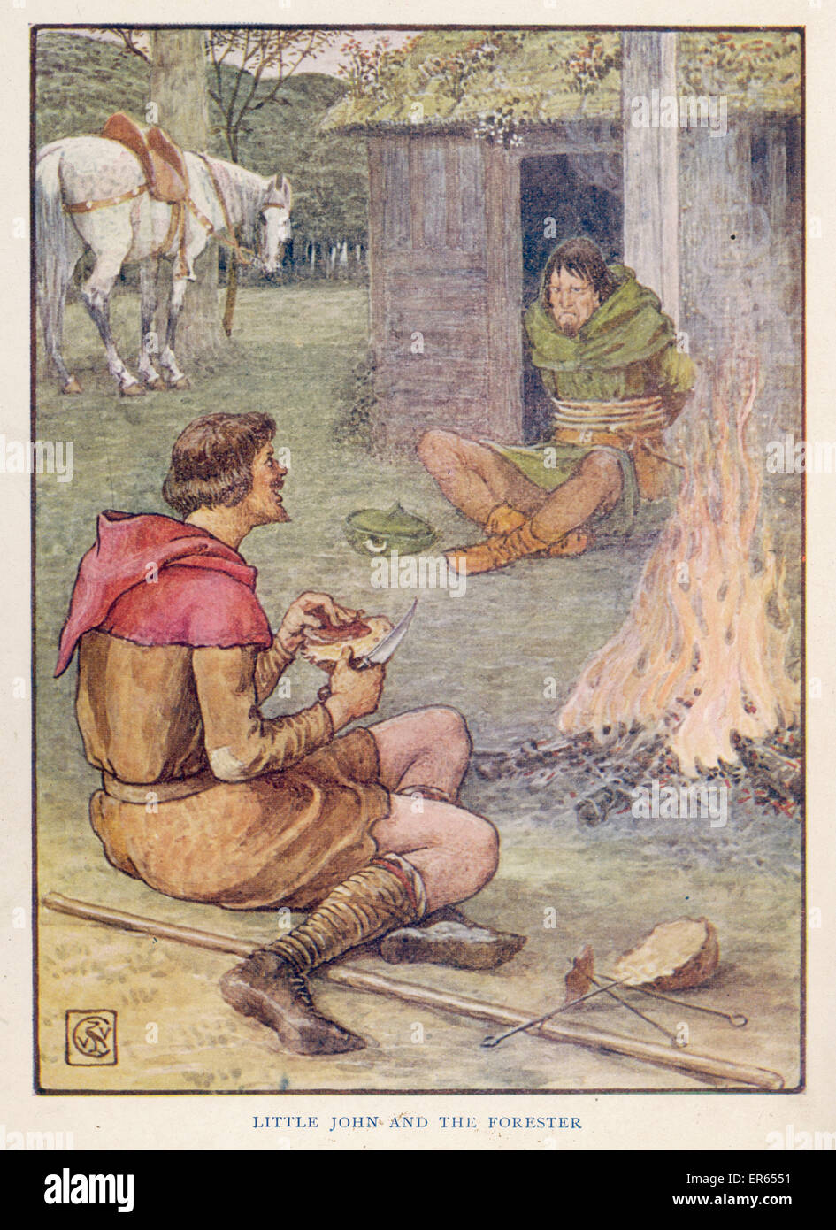 Little john robin hood hi-res stock photography and images - Alamy