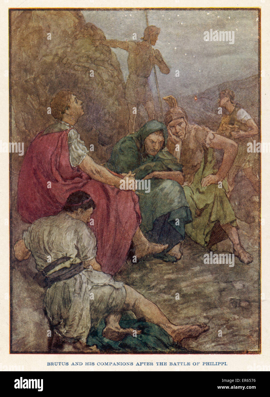 BATTLE OF PHILIPPI Stock Photo - Alamy