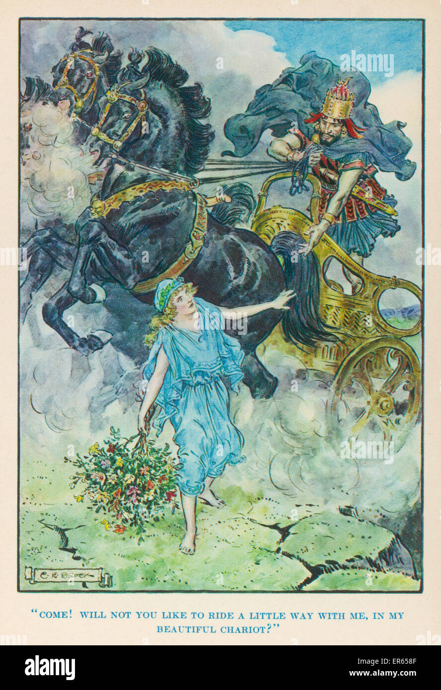 Persephone Goddess Of Spring And The Underworld