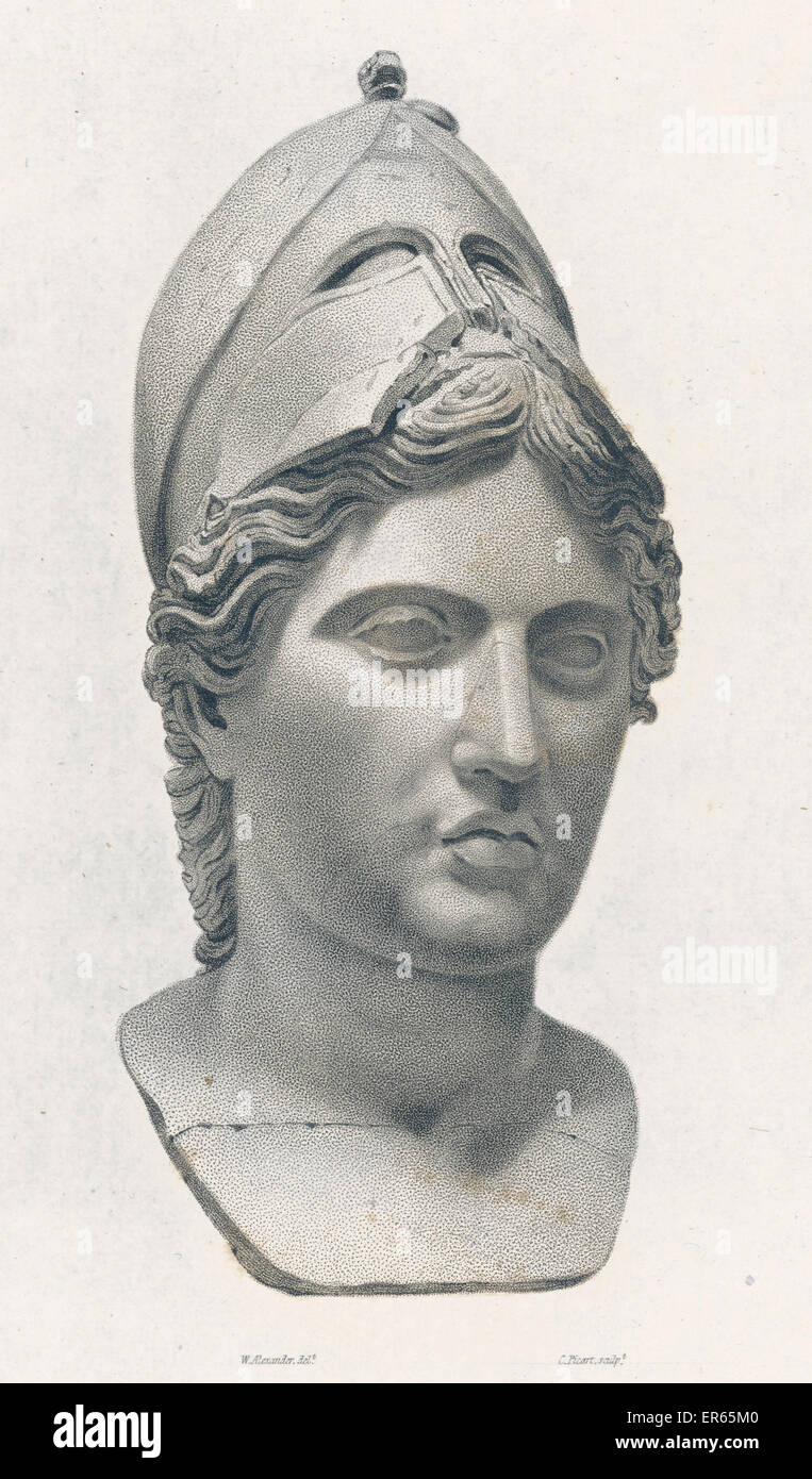 Athena goddess helmet hi-res stock photography and images - Alamy
