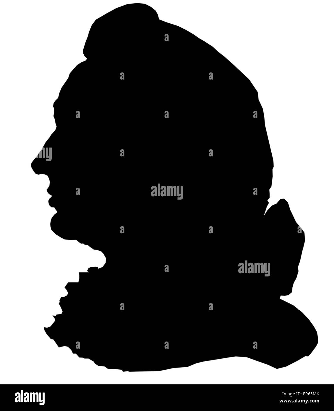 Portrait profile Cut Out Stock Images & Pictures - Alamy