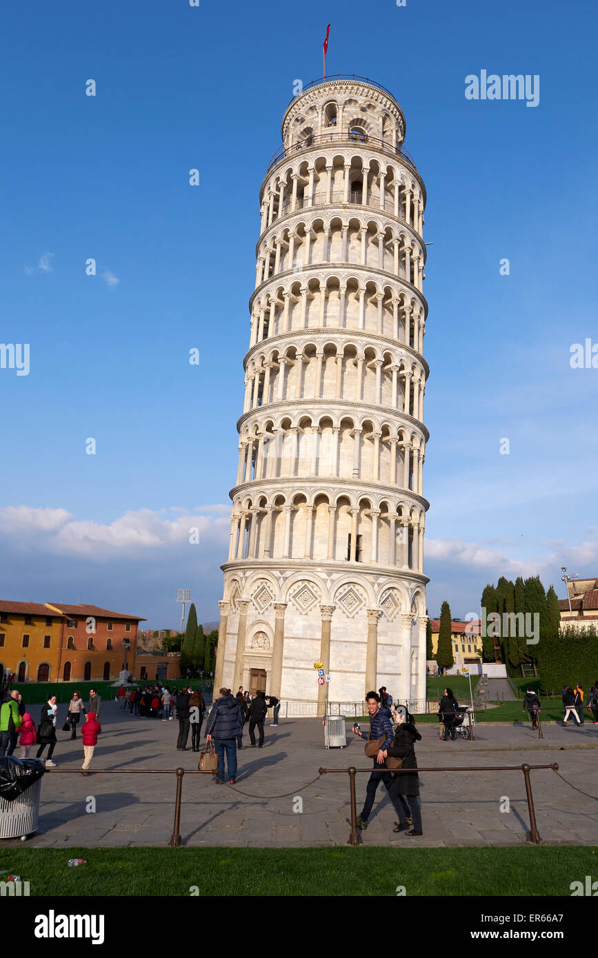Duomo iconic leaning tower hi-res stock photography and images - Alamy