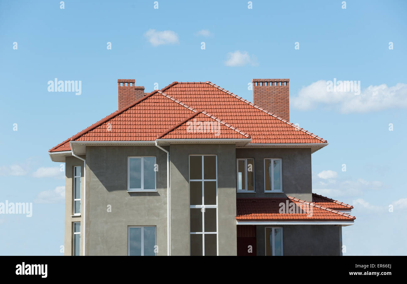 new home and roof Stock Photo - Alamy