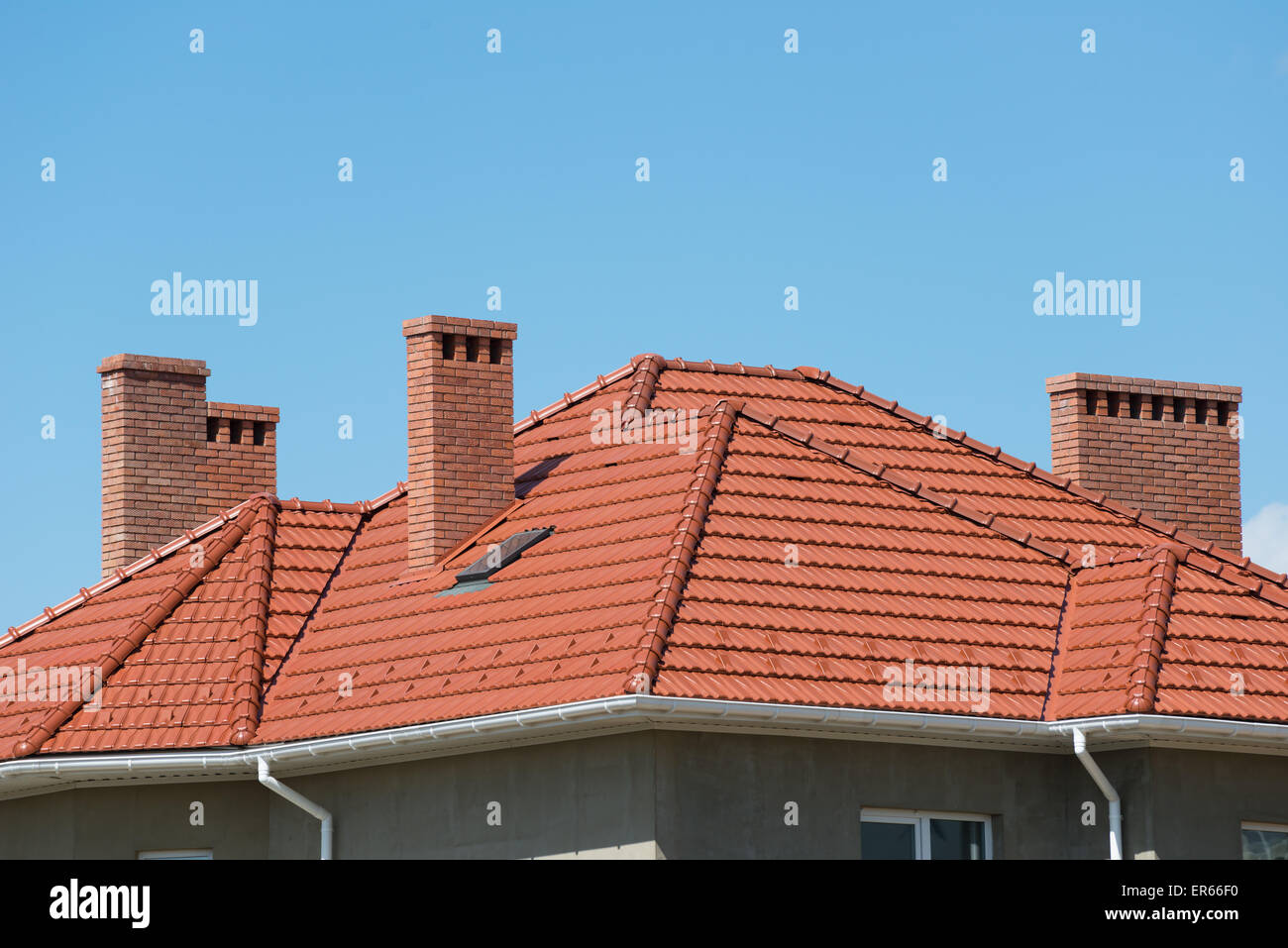 new home and roof Stock Photo - Alamy
