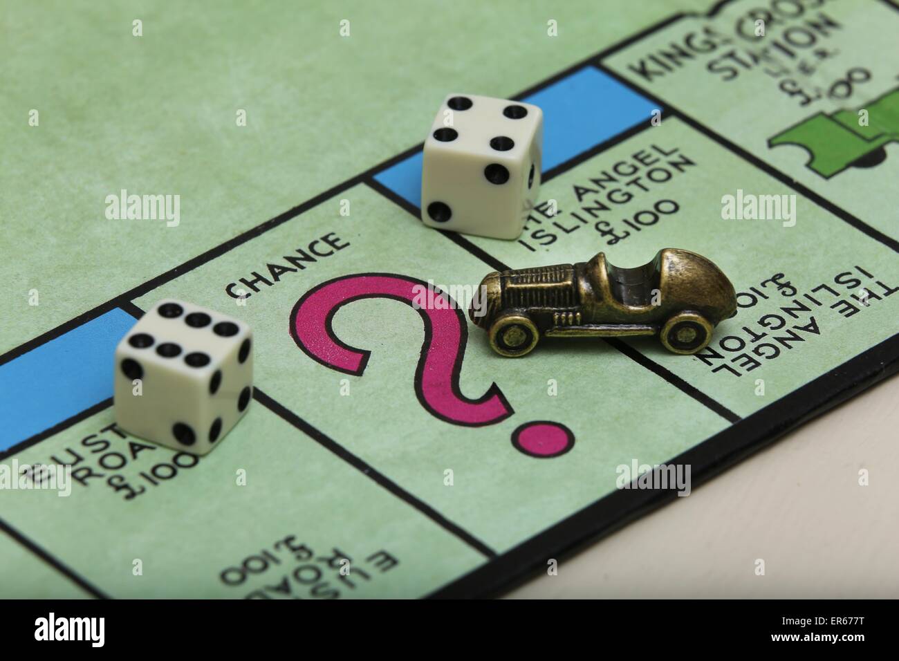 Monopoly Board Game English Edition. Picture by Jamie Mann Stock Photo ...