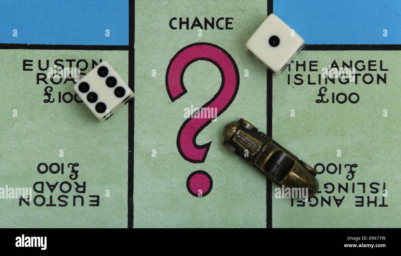 Monopoly Board Game English Edition. Picture by Jamie Mann Stock Photo ...