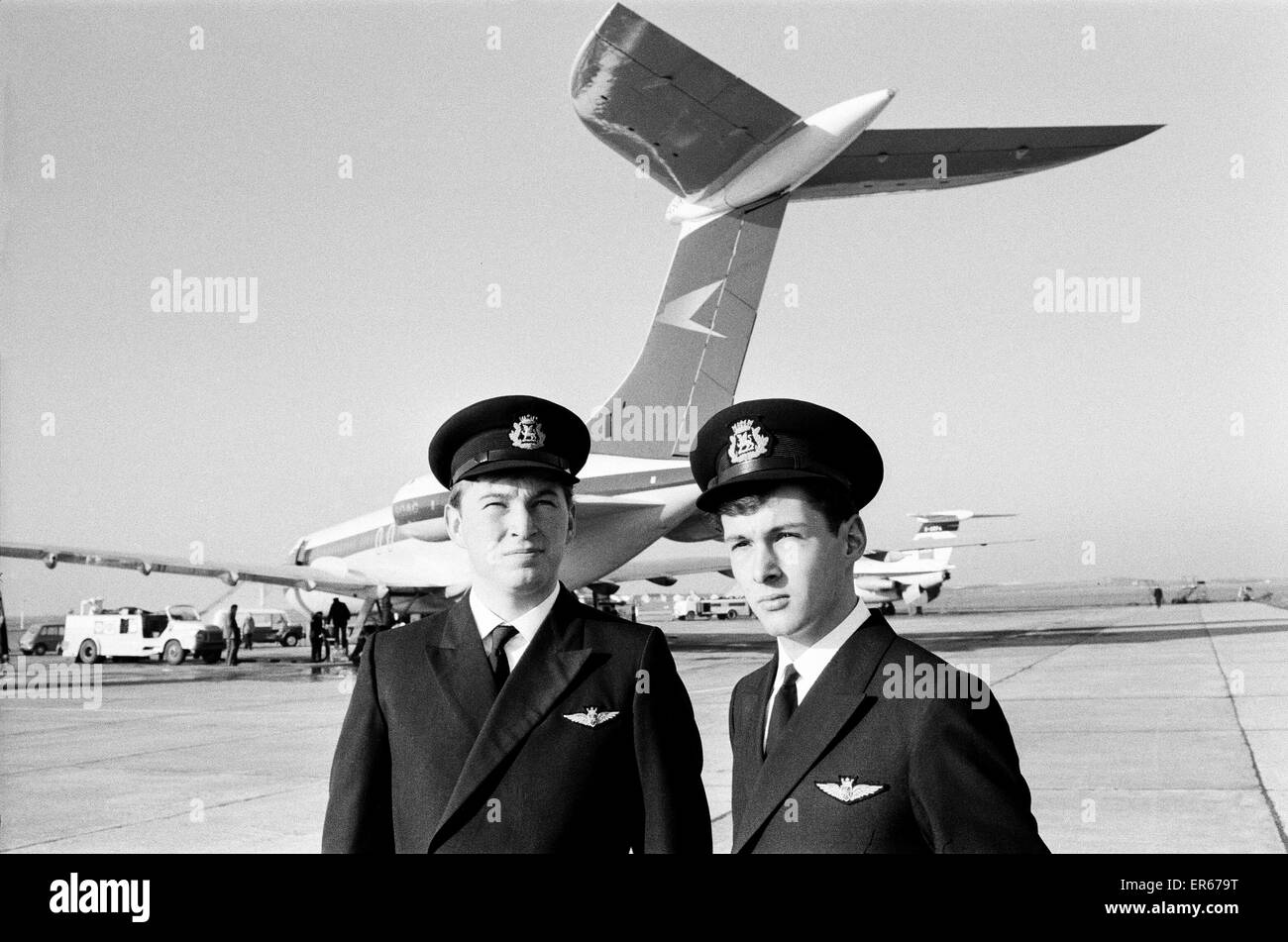 Trainee pilots Stephen Radcliffe and John Penwill 1st February 1968 ...