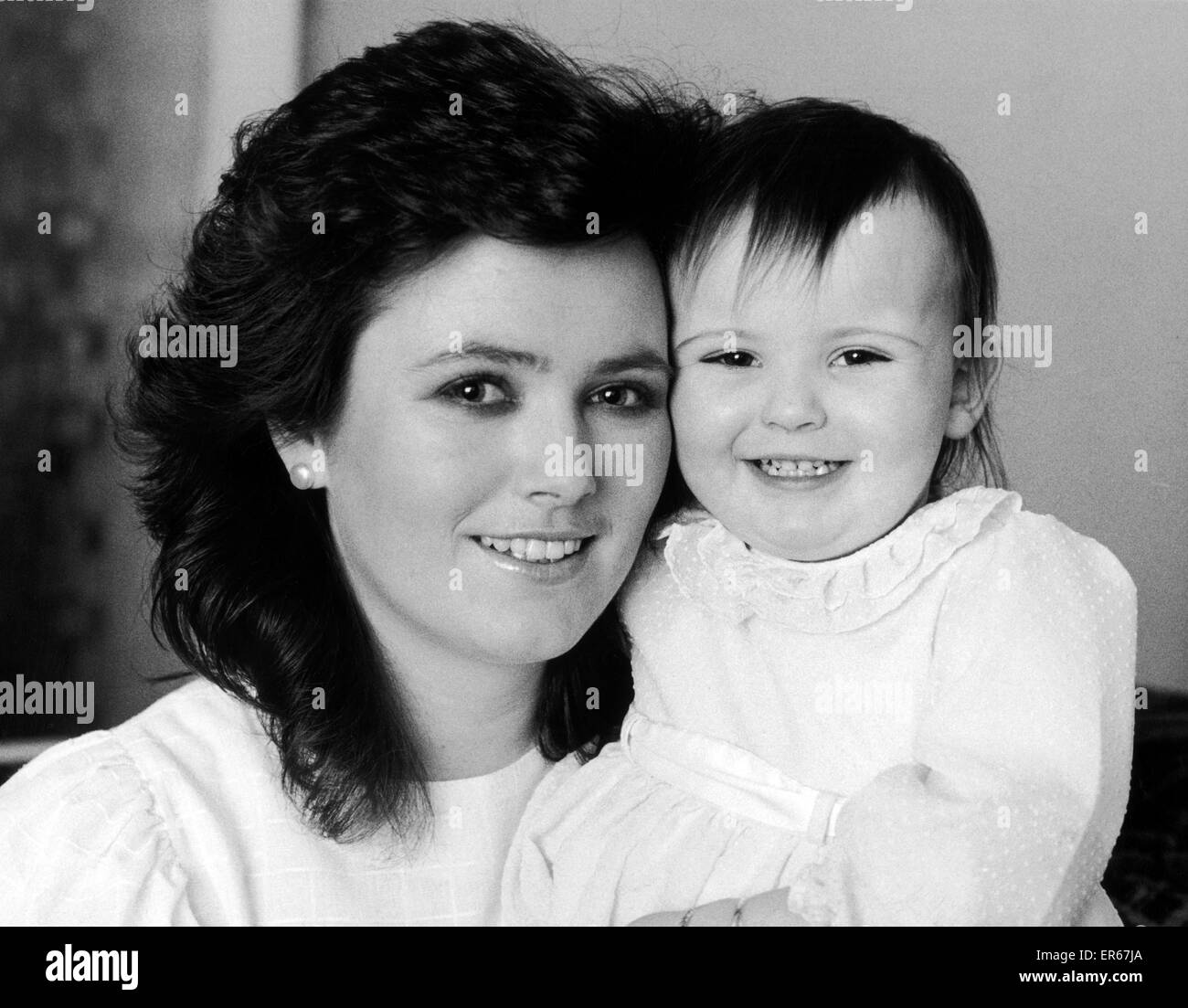 Ellen Mooney and daughter Kerry Ann, 2nd April 1985. In 1982, Ellen ...