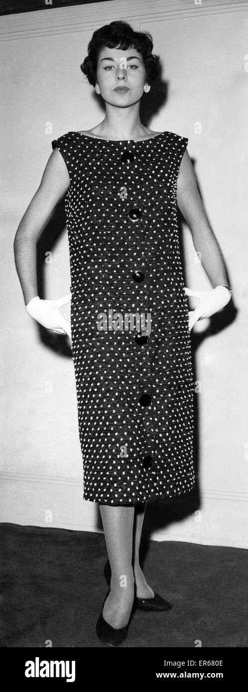 Fashion 1957 Black and White Stock Photos & Images - Alamy