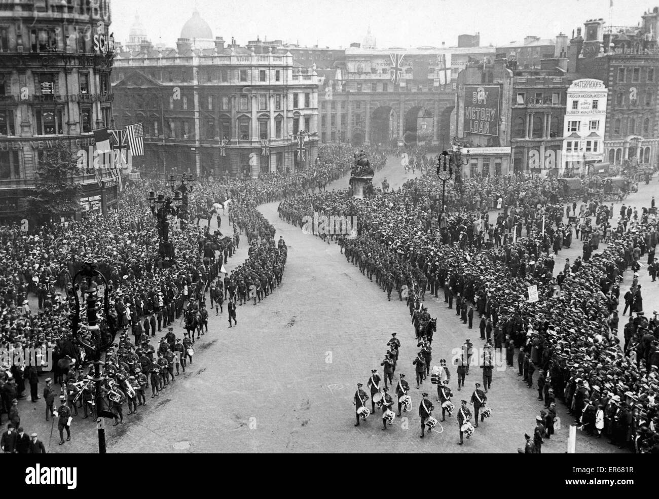 British army ww1 parade hi-res stock photography and images - Alamy