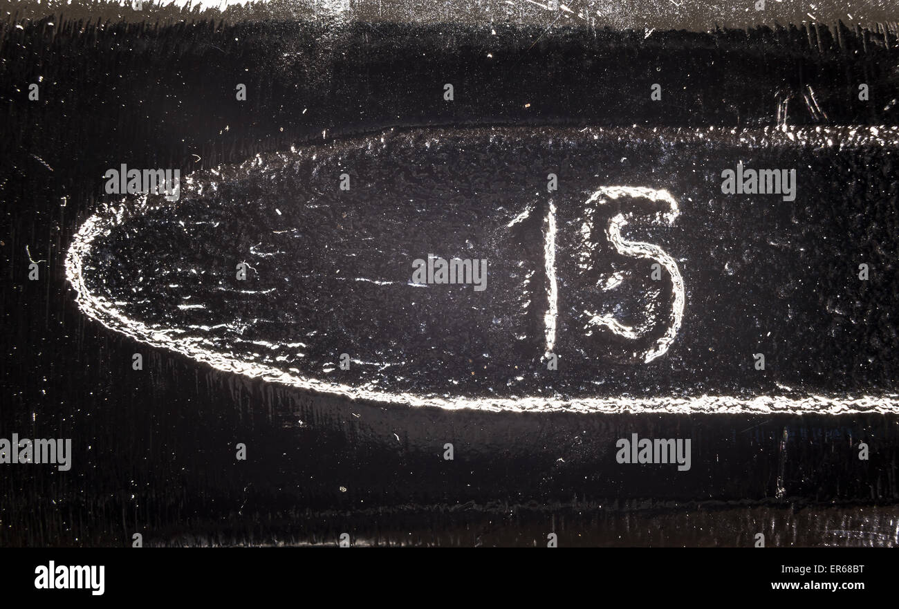 Dusty number plate hi-res stock photography and images - Alamy