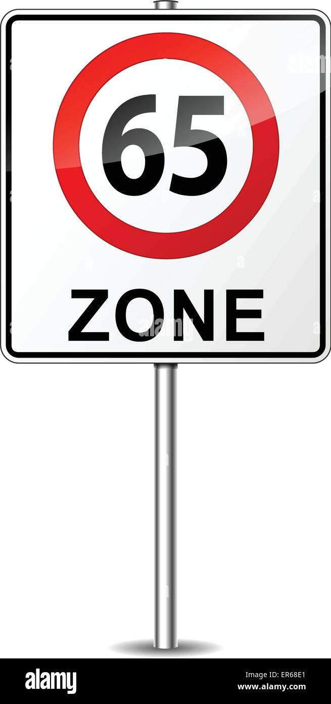 Speed Limit Sign 65