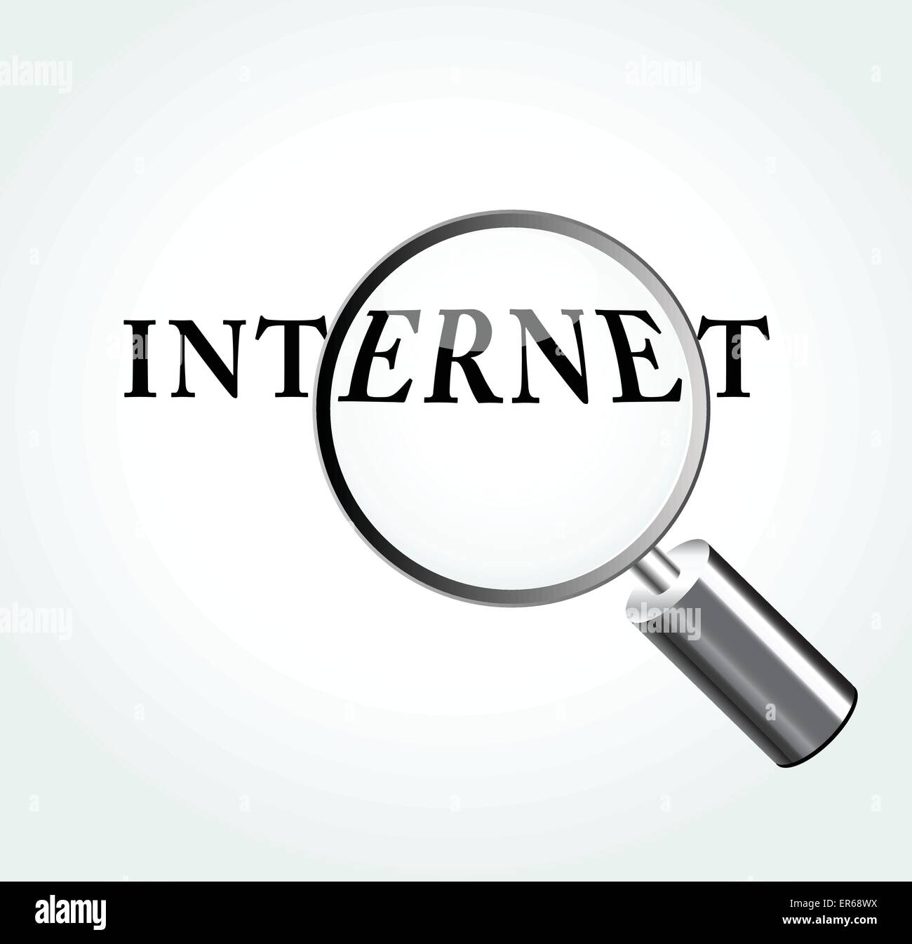 Magnifying glass icon image hi-res stock photography and images - Alamy