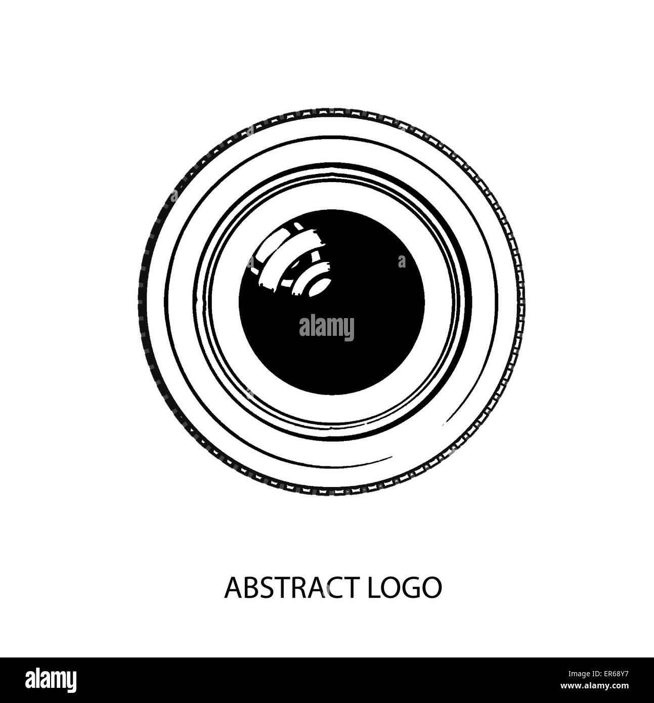 Abstract logotype, lens and camera, studio and firm Stock Photo - Alamy Abstract logotype, lens and camera, studio and firm Stock Photo - Alamy