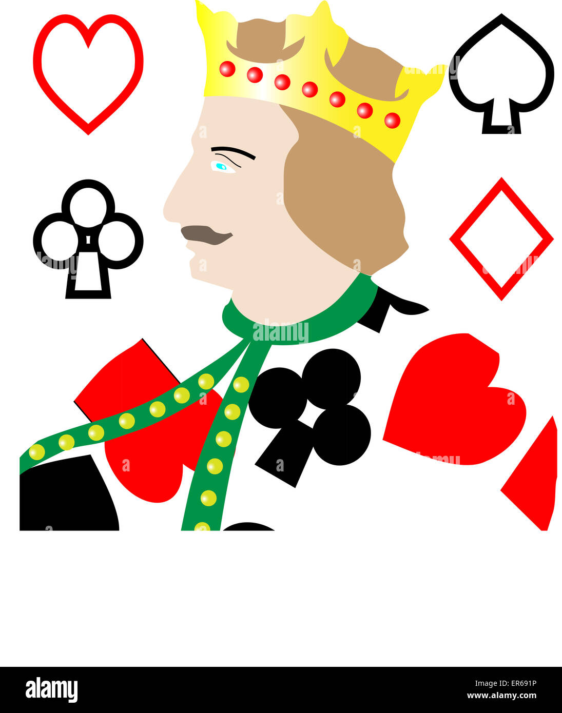 Playing card design hi-res stock photography and images - Alamy