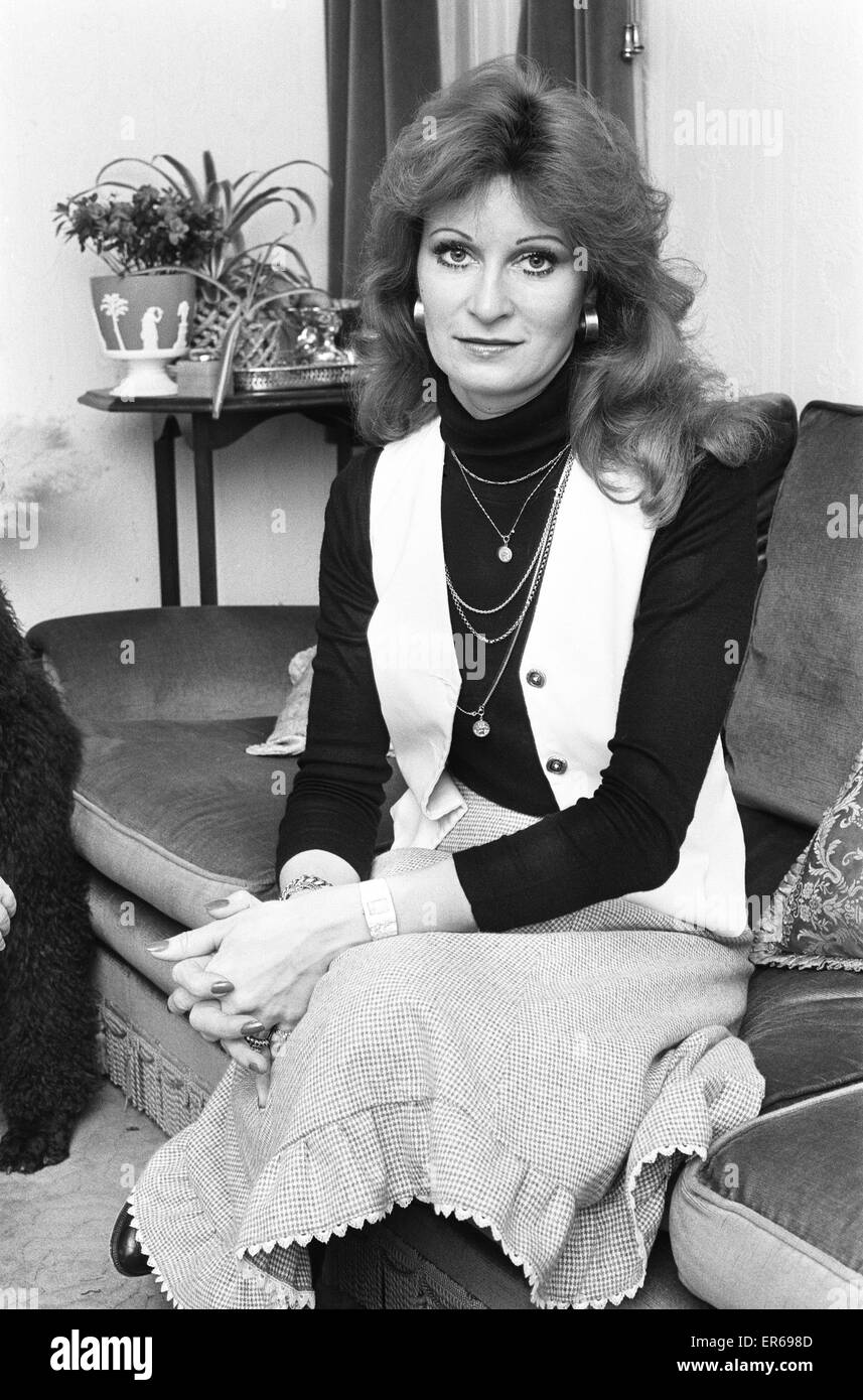 Christine Yorath, wife of Terry Yorath, pictured at home, 17th March ...