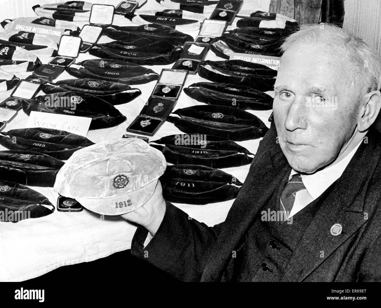 Former West Bromwich Albion and England footballer Jesse Pennington ...