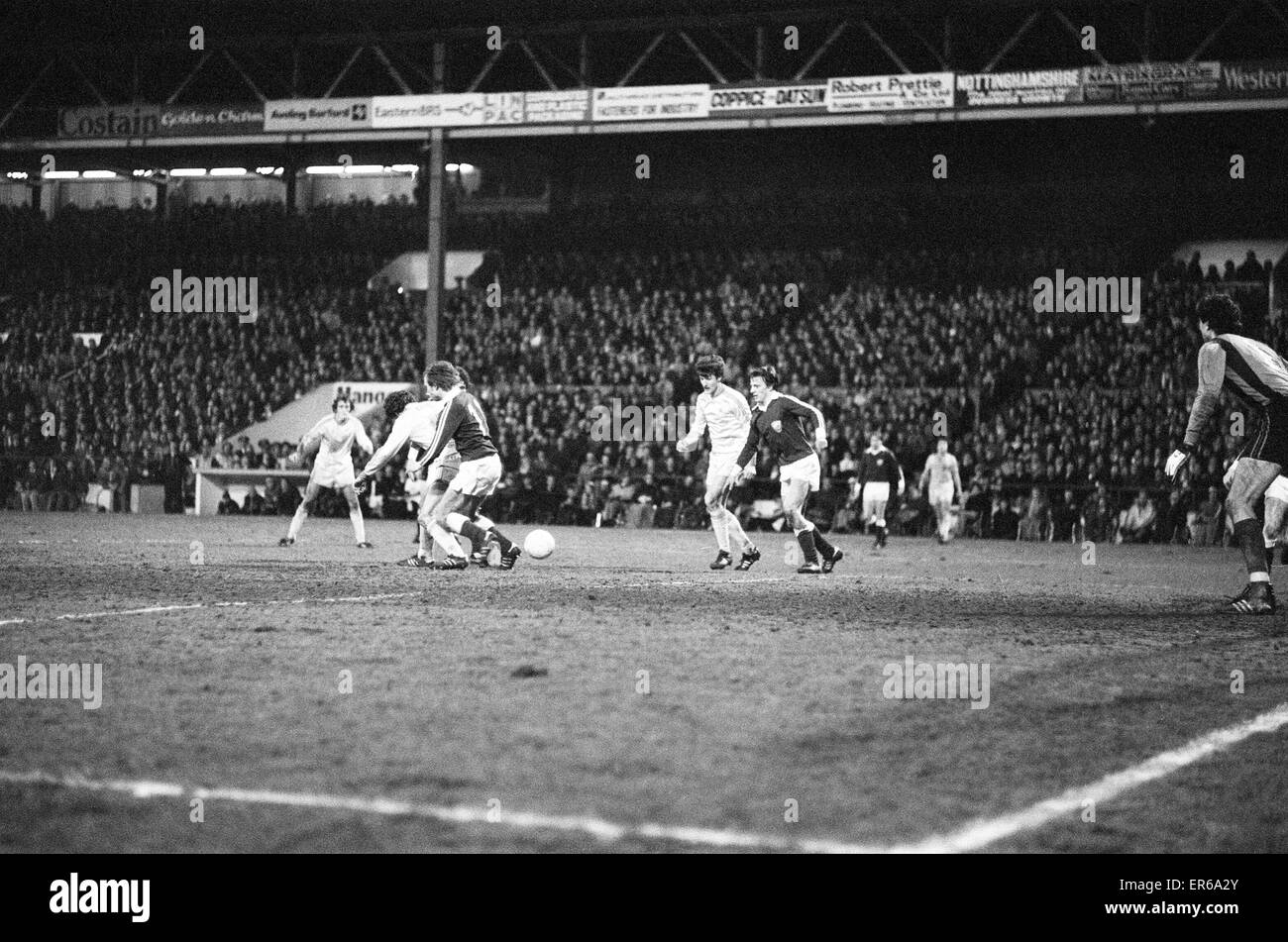 Nottingham Forest 0-1 Dynamo Berlin, European Cup Quarter Final 1st leg ...