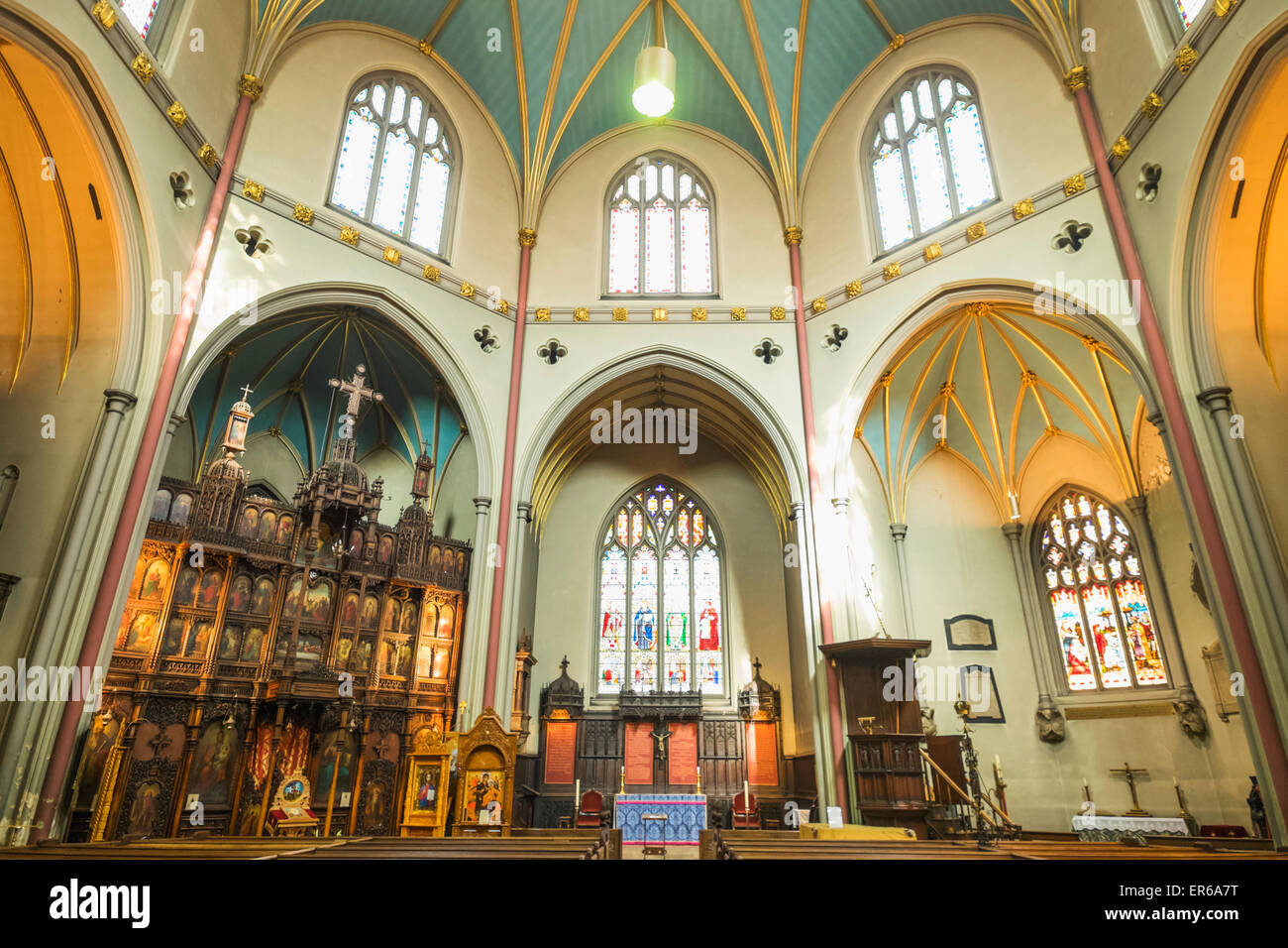 England, London, The City, St Dunstan-in-the-West Church Stock Photo ...