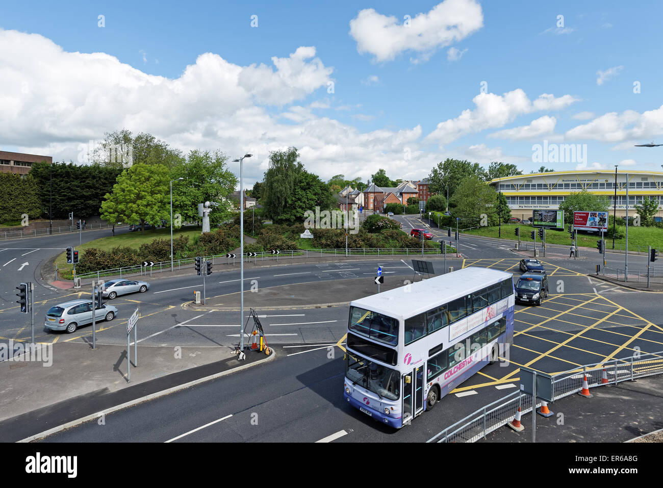 Bus station vehicle interchange hi-res stock photography and images - Alamy