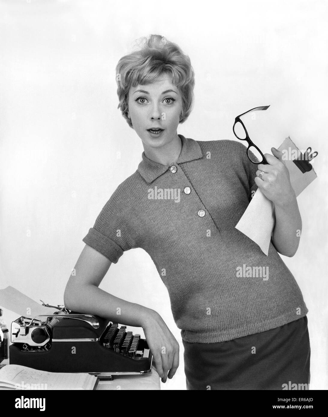 1950s office hi-res stock photography and images - Alamy