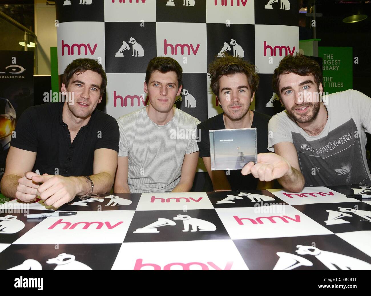 The Coronas signing and performance at HMV Dundrum Featuring: The ...
