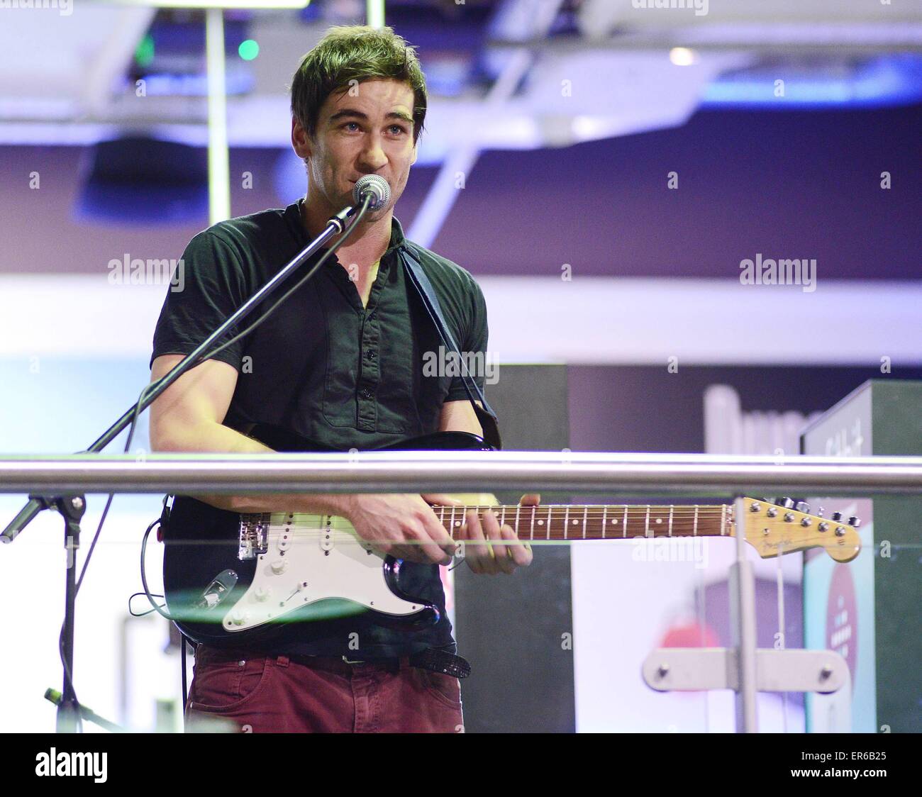 The Coronas signing and performance at HMV Dundrum Featuring: The ...
