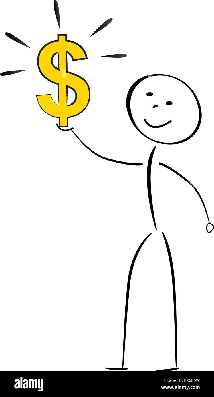 Illustration design economy human Stock Vector Images - Alamy