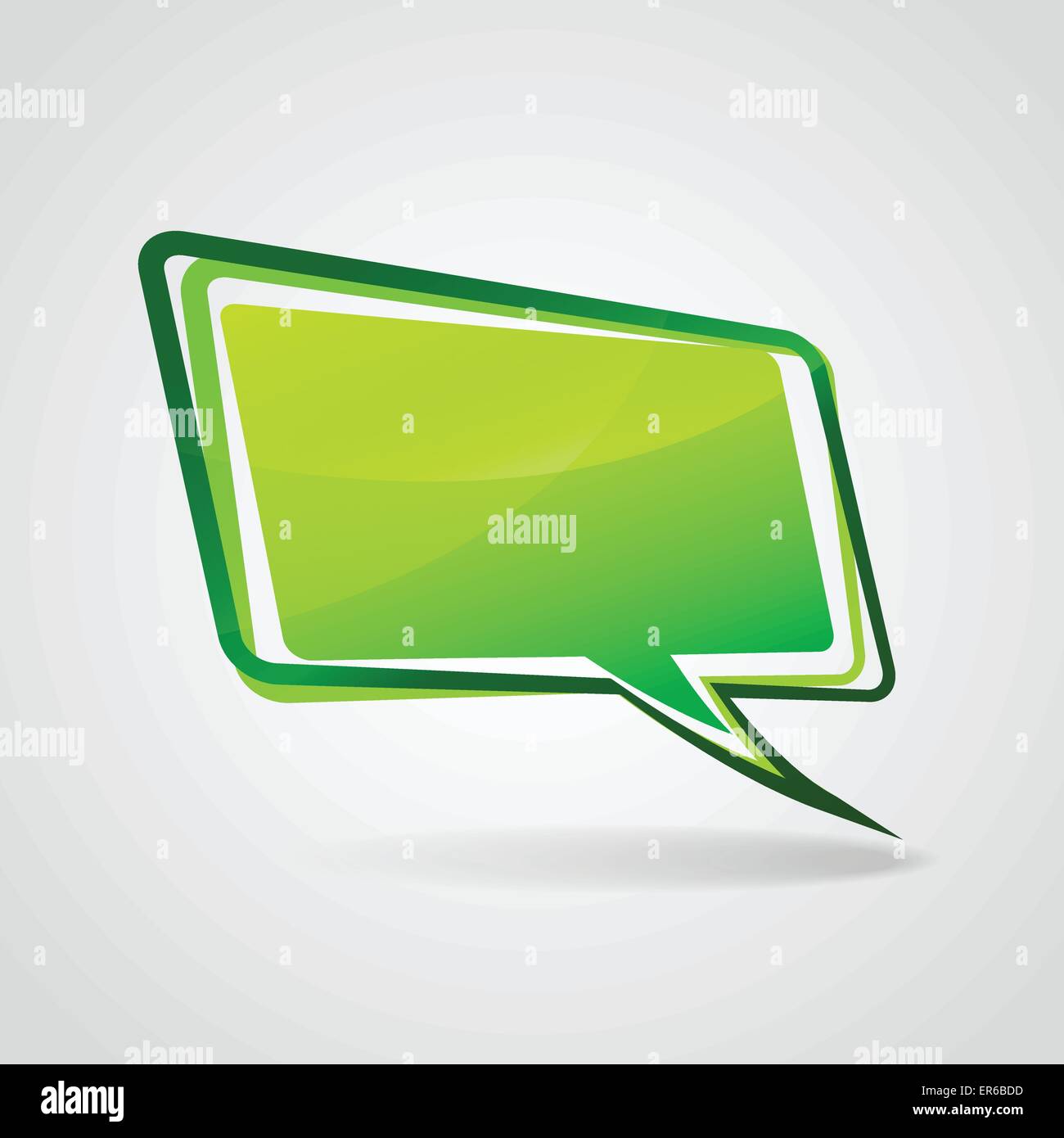 Speech bubble blank vector hi-res stock photography and images - Alamy