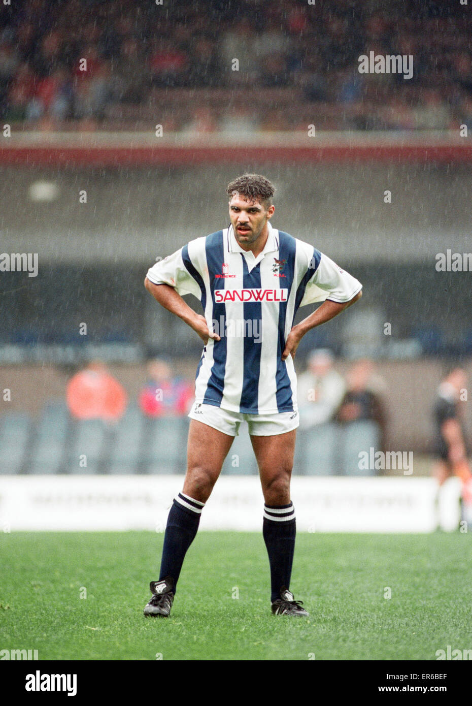 Don Goodman of West Bromwich Albion in action against Hull. 28th ...