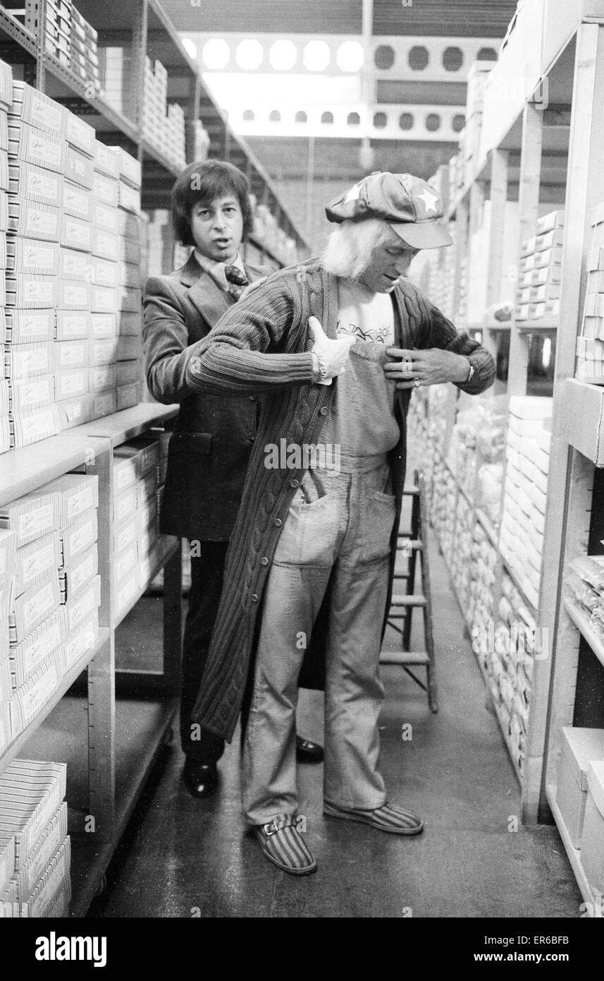 'A day in the life of Jimmy Saville' Feature by Mike Hellicar. Here he ...