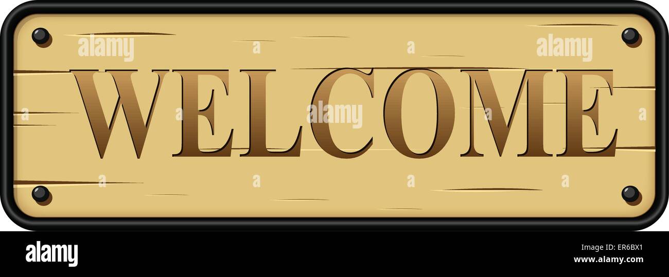 Welcome desk Stock Vector Images - Alamy