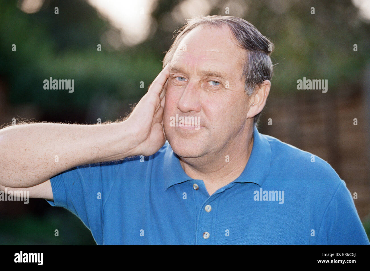 Brian Robert Dorton at his home. 23rd October 1991 Stock Photo - Alamy