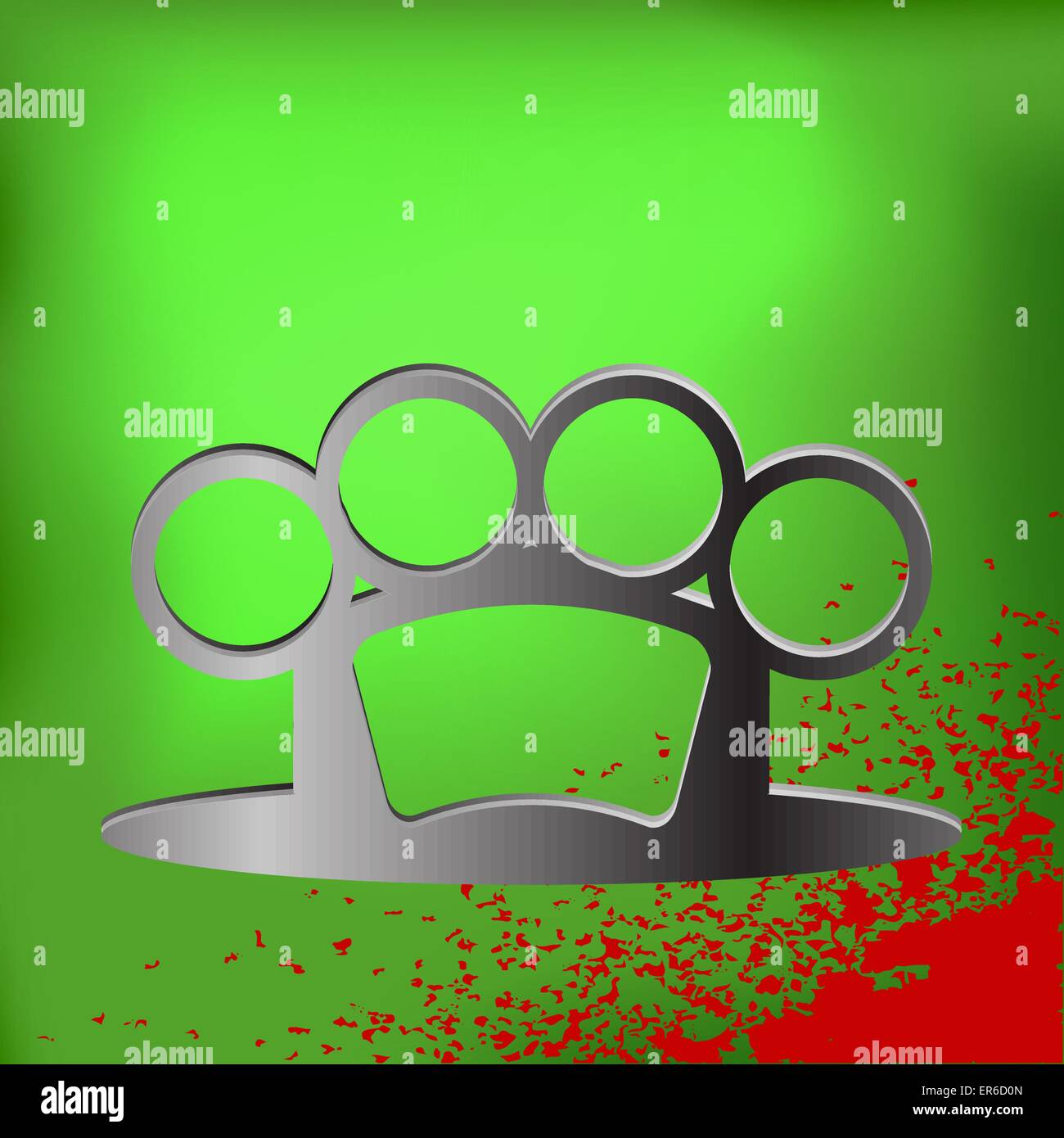 Brass knuckles logo hi-res stock photography and images - Alamy