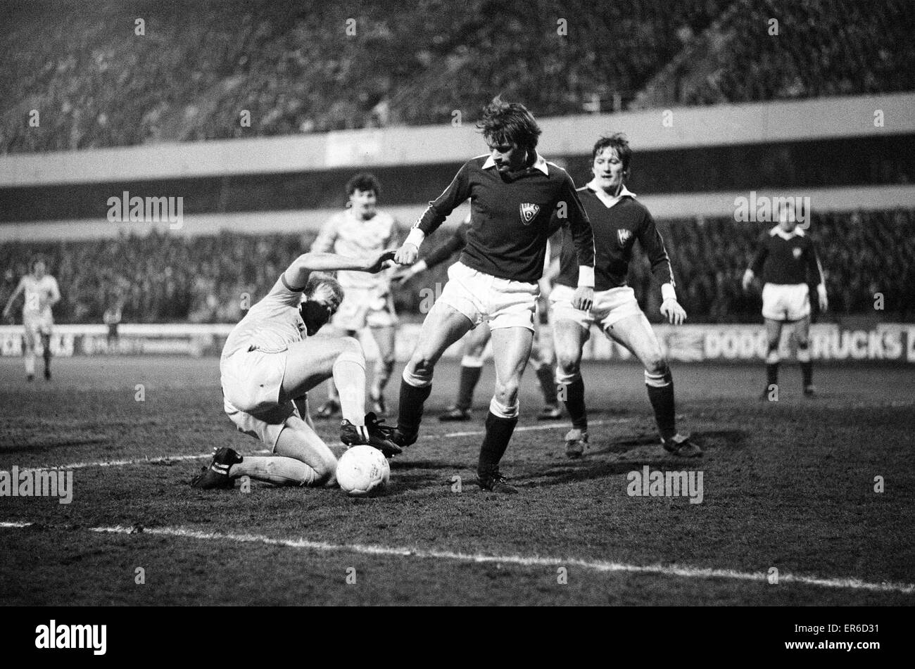 Nottingham Forest 0-1 Dynamo Berlin, European Cup Quarter Final 1st leg ...