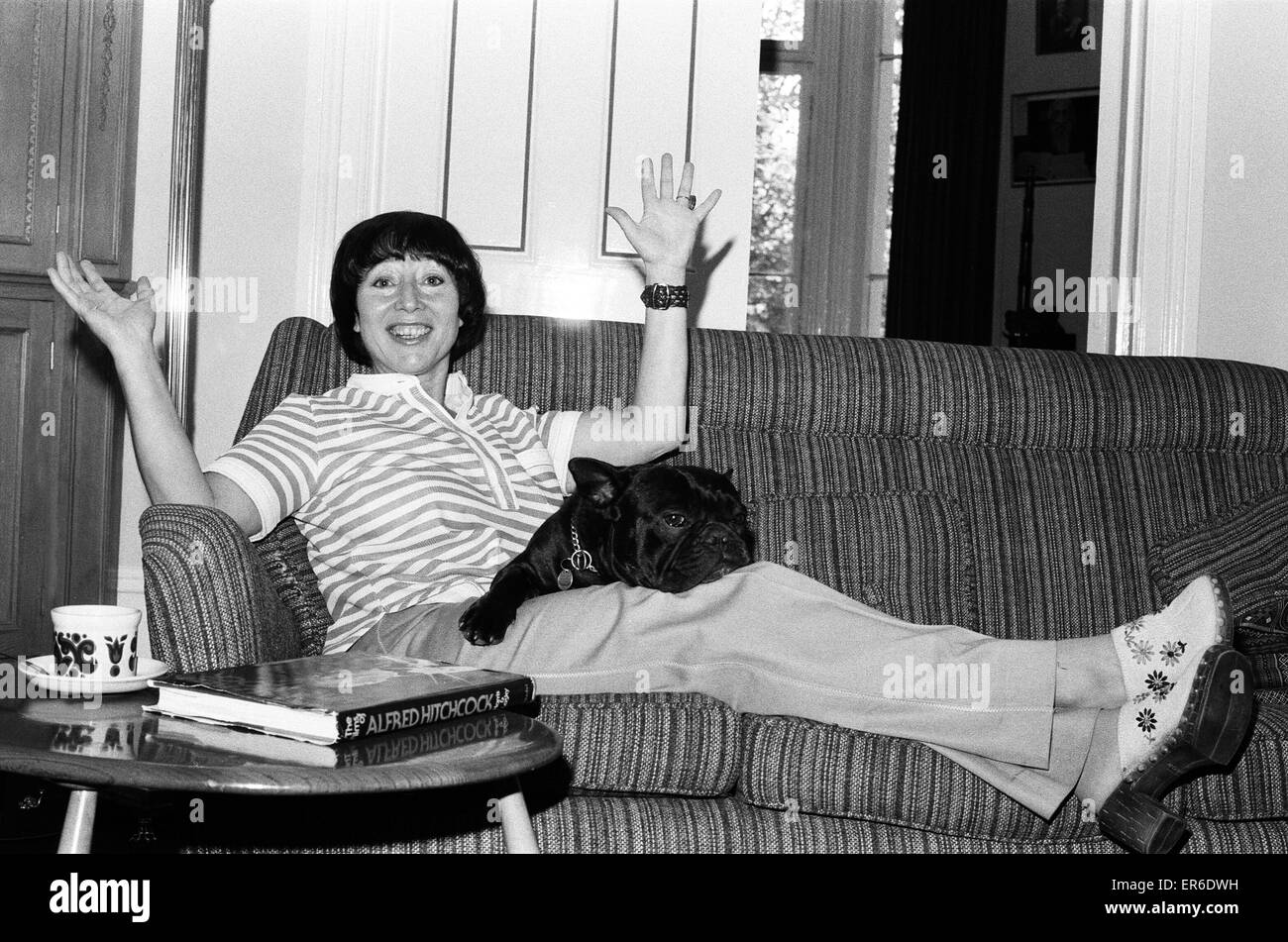 Patsy Wilcox former wife of TV producer Desmond Wilcox seen here in ...