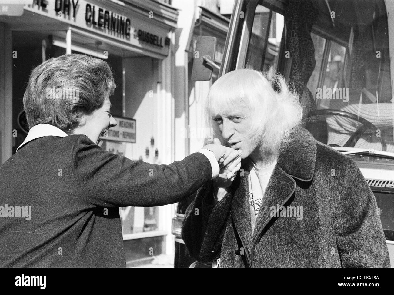 'A day in the life of Jimmy Saville' Feature by Mike Hellicar. Pictured ...