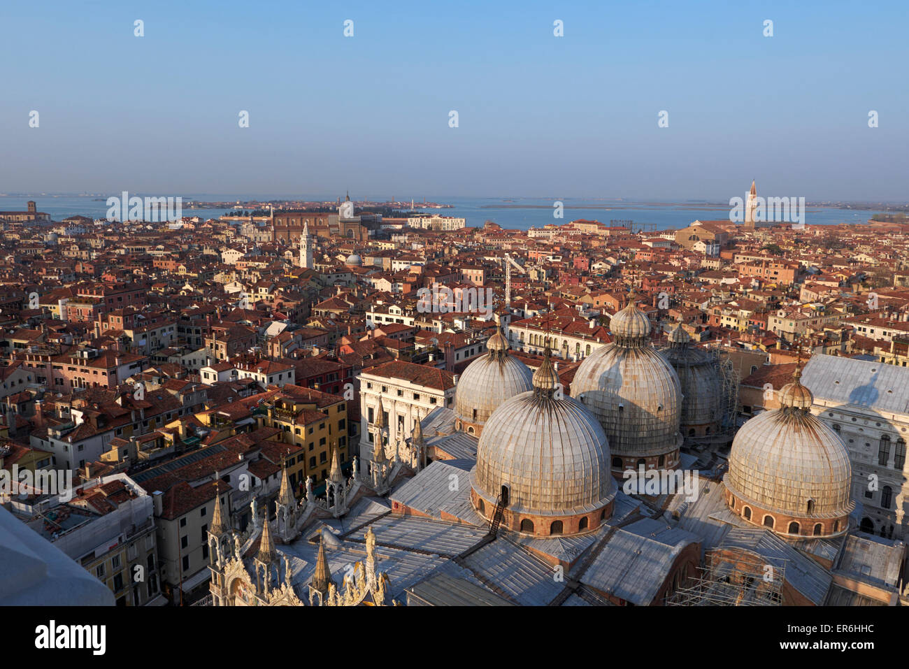 Ariel view of St Marks Cathedral Venice, Italy Stock Photo - Alamy