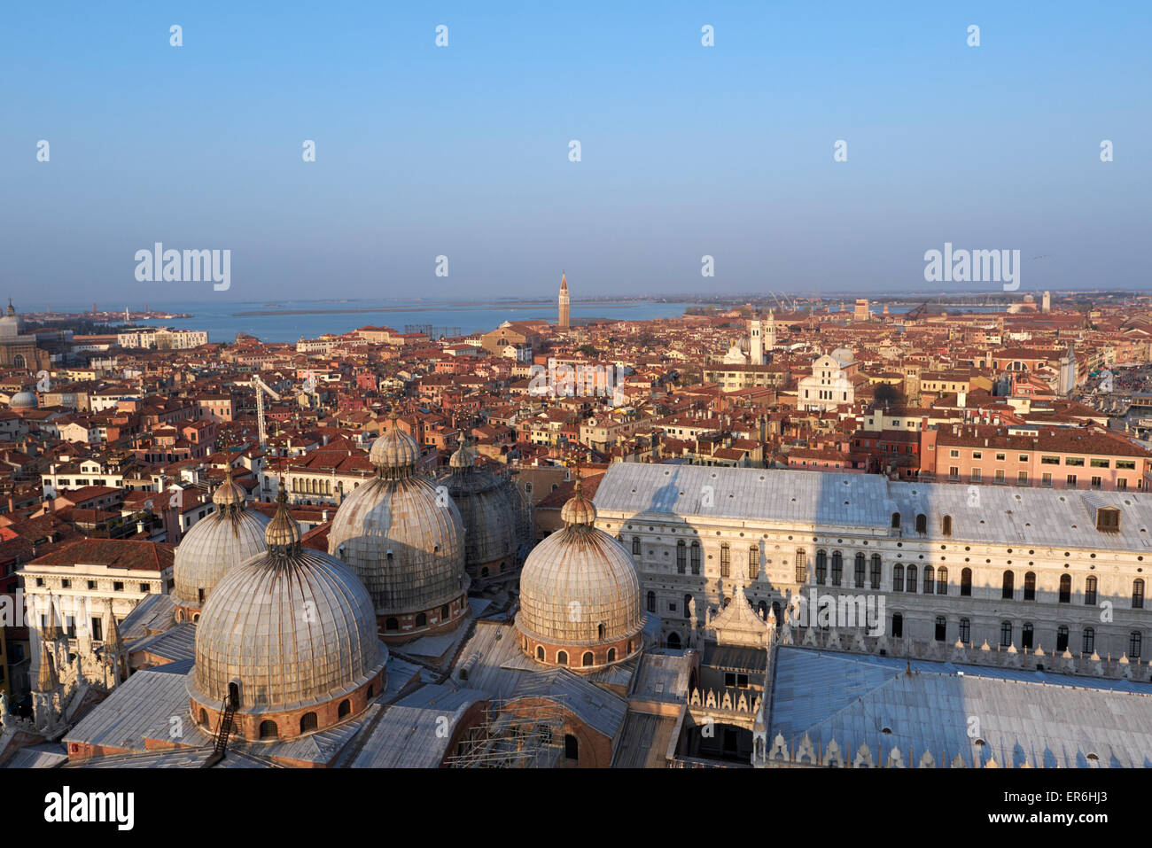 Ariel view of St Marks Cathedral Venice, Italy Stock Photo - Alamy