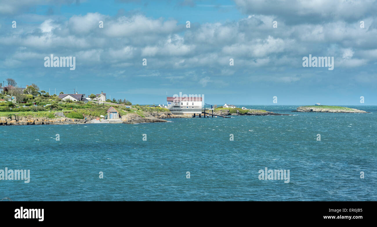 Moelfre fishing village, Anglesey, North Wales, UK Stock Photo - Alamy