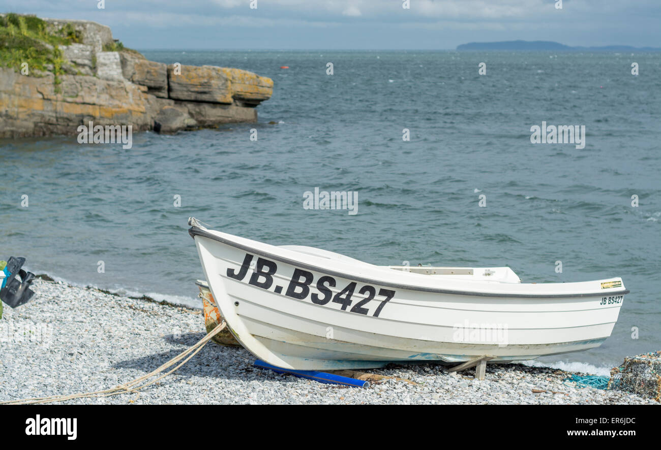 Moelfre fishing village, Anglesey, North Wales, UK Stock Photo - Alamy