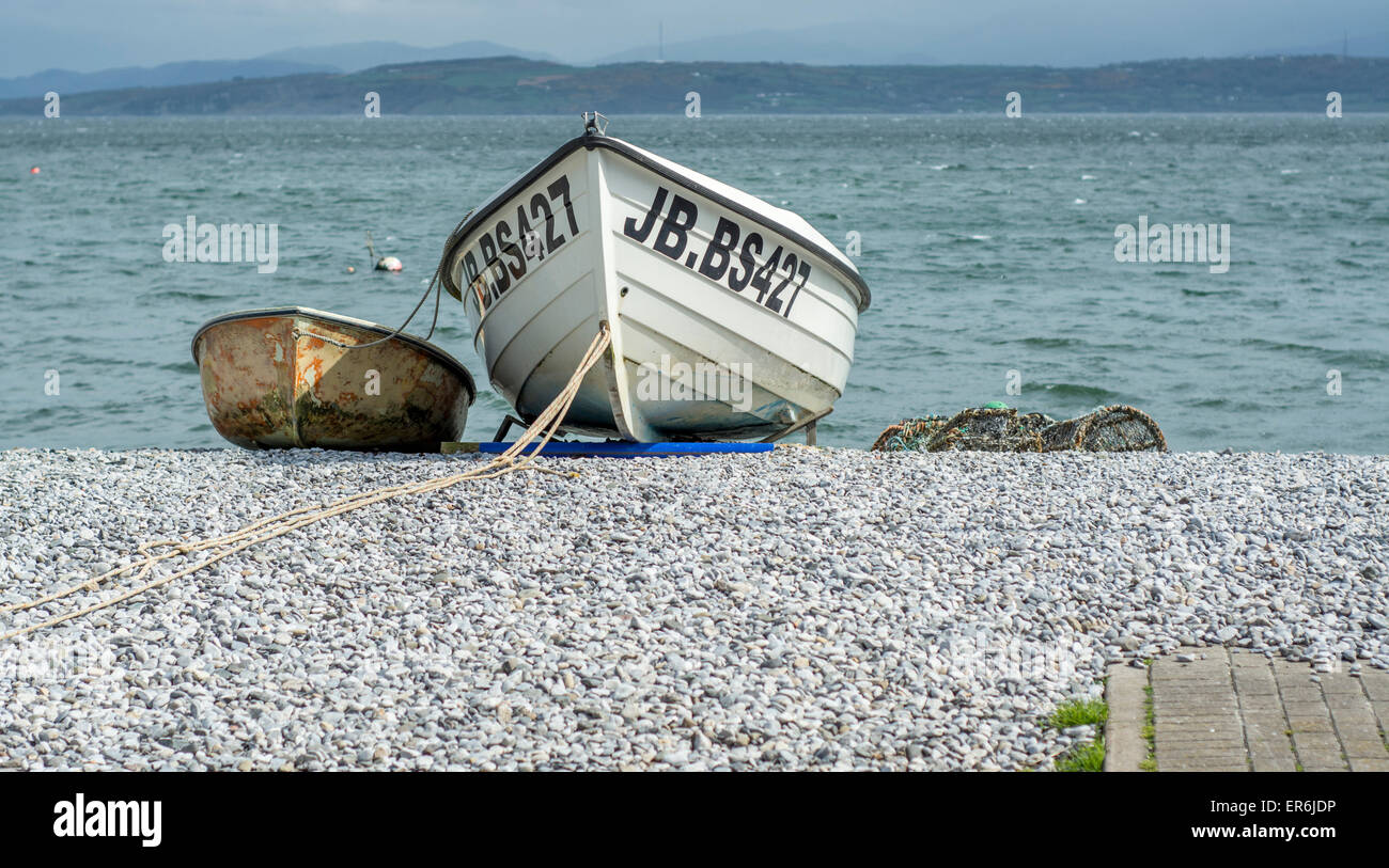 Moelfre fishing village, Anglesey, North Wales, UK Stock Photo - Alamy