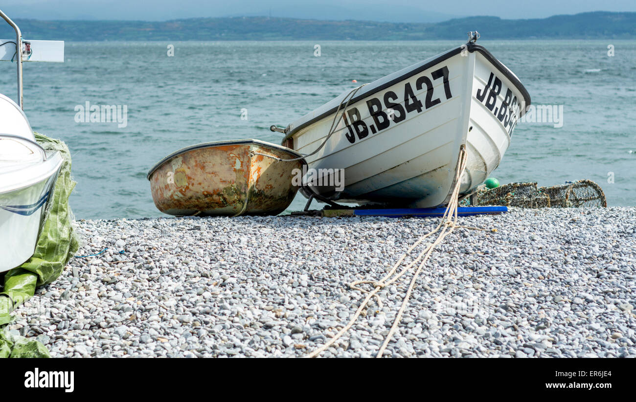 Moelfre fishing village anglesey north hi-res stock photography and ...