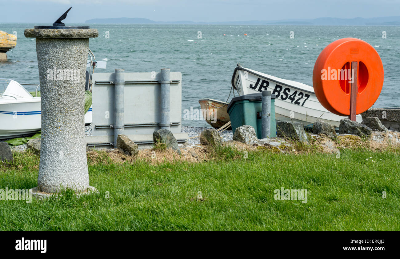 Moelfre fishing village anglesey north hi-res stock photography and ...