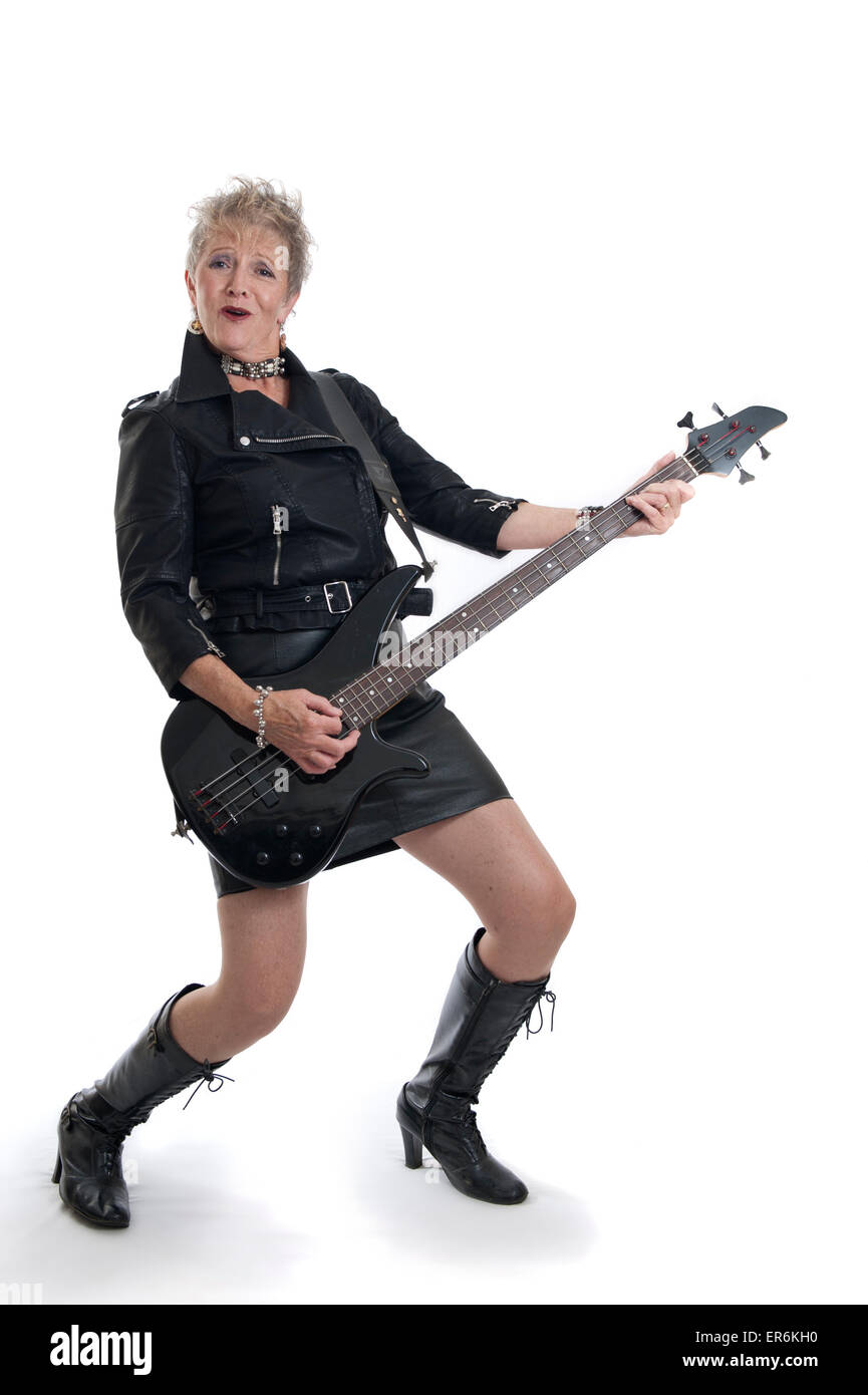 Granny Rock Chick (4 of 6 Stock Photo - Alamy