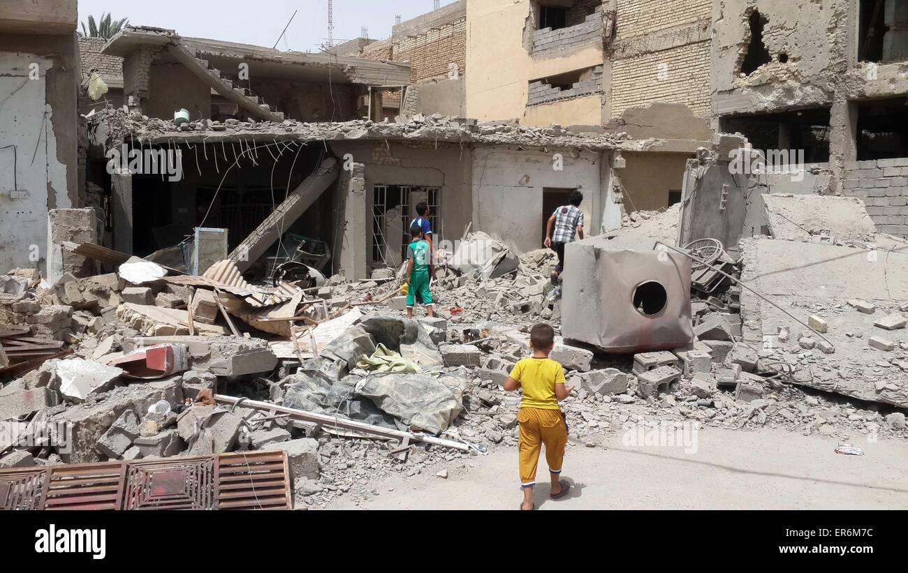 Fallujah building islamic state hi-res stock photography and images - Alamy