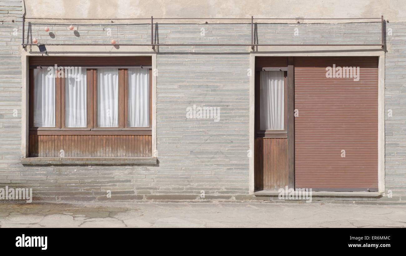 Door and window Stock Photo - Alamy