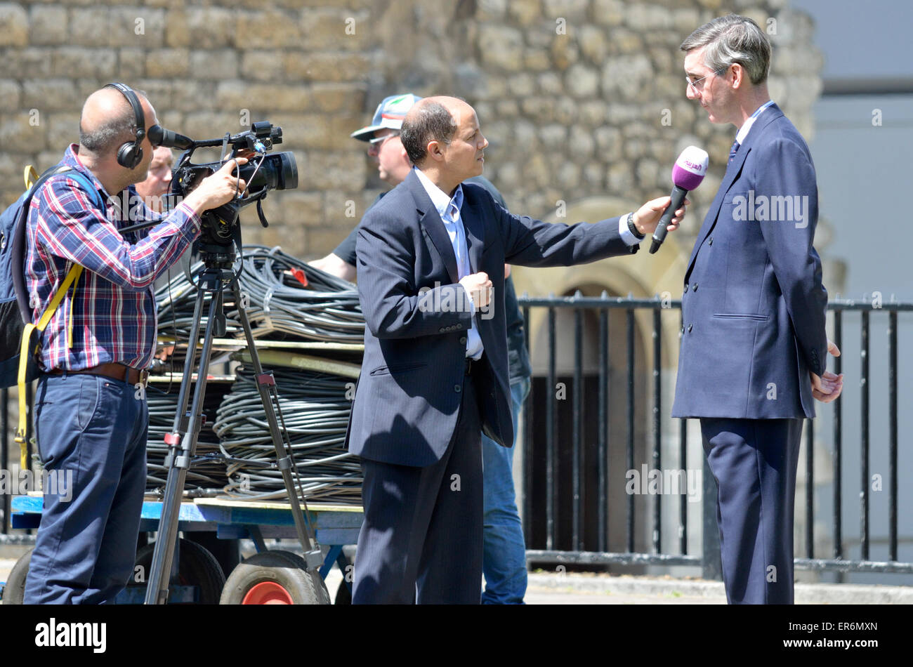 Jacob Rees-Mogg MP (Conservative, North East Somerset) being ...